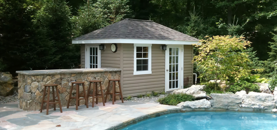Why Should You Buy An Outdoor Pool Shed | Stahl Storage